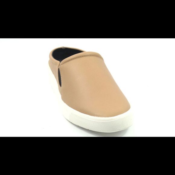 H by Halston | Shoes | H By Halston Leather Slideon Sneakers Ellie Sand ...